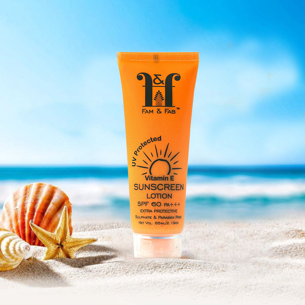 Sunscreen Lotion – Fam and Fab